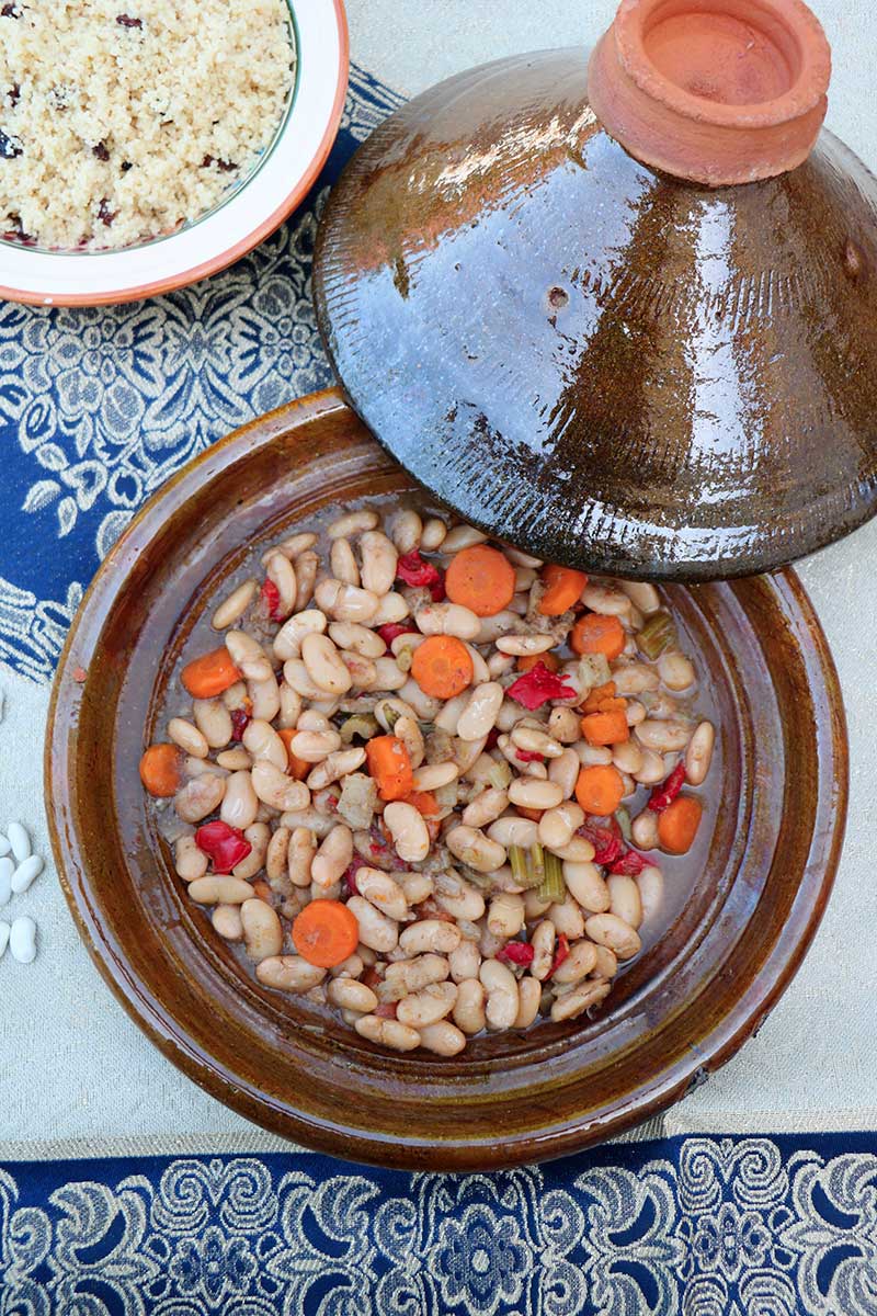 Tajine végétal aux Haricots Tarbais - Haricot tarbais